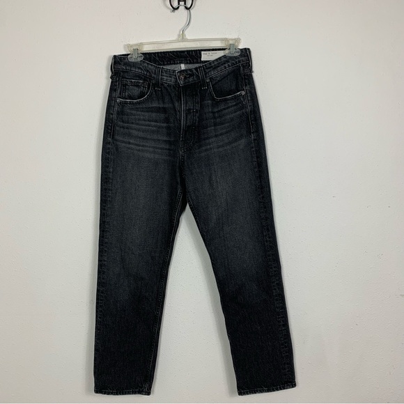 rag & bone | Jeans | Rag Bone Maya High Rise Ankle Slim Black Jeans ...